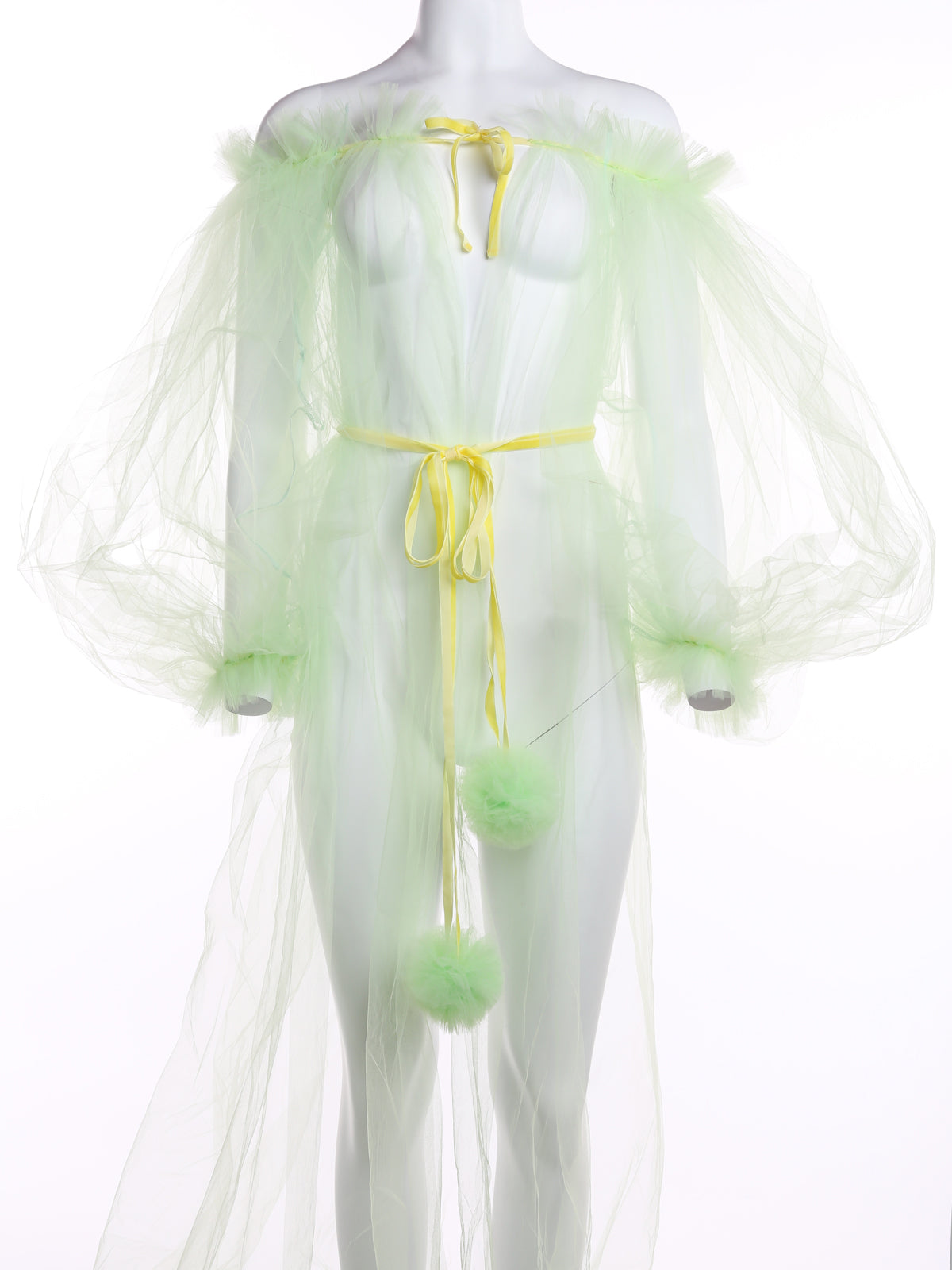 Mam'selle Tulle Dressing Robe – Dottie's Delights